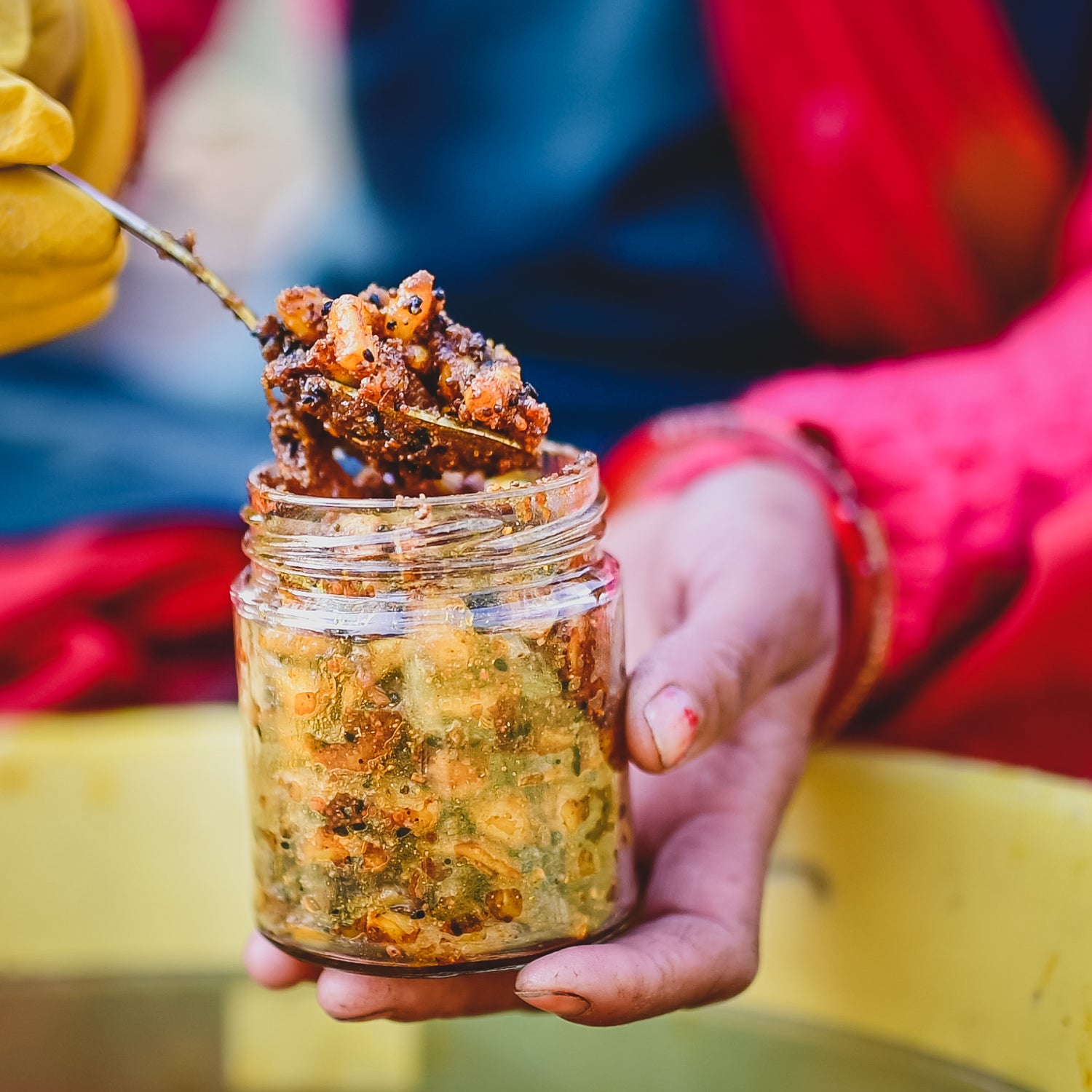 Garlic Pickle & Green Chilli Pickle - Hameri – Little Local